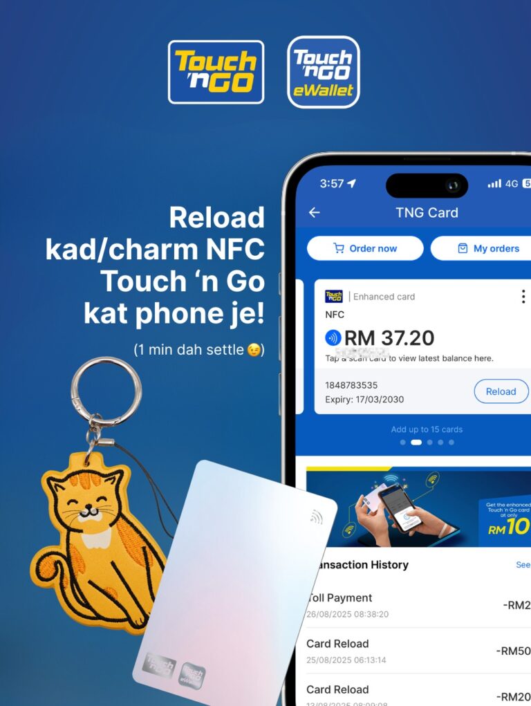 Touch ’n Go perkenal SOS Balance, tambah nilai kad NFC secara "online ...