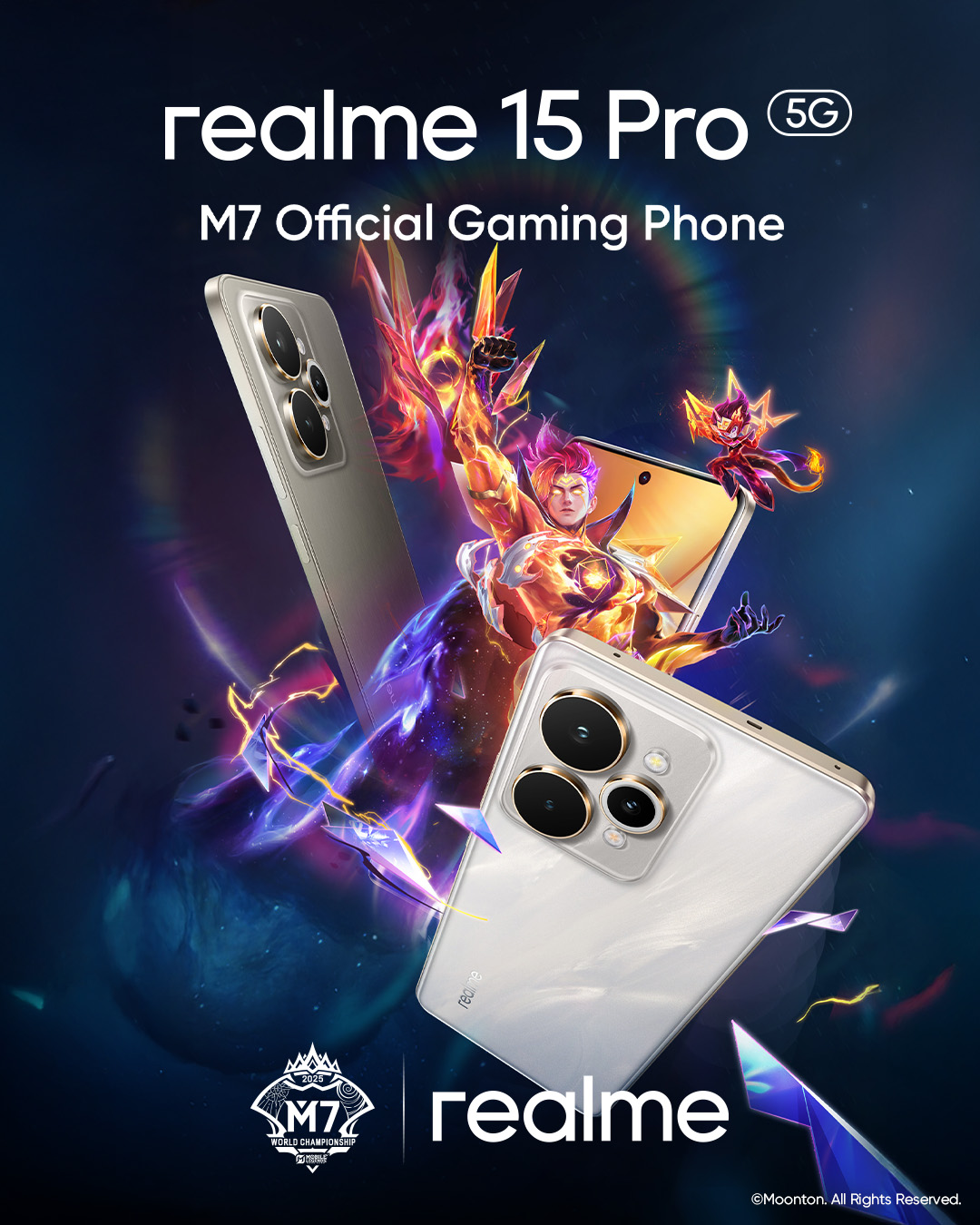 realme 15 Pro dinobat sebagai telefon rasmi M7 Mobile Legends World ...