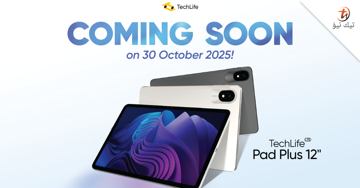 TechLife Pad Plus 12" LTE akan dilancar di Malaysia pada 30 Oktober ...