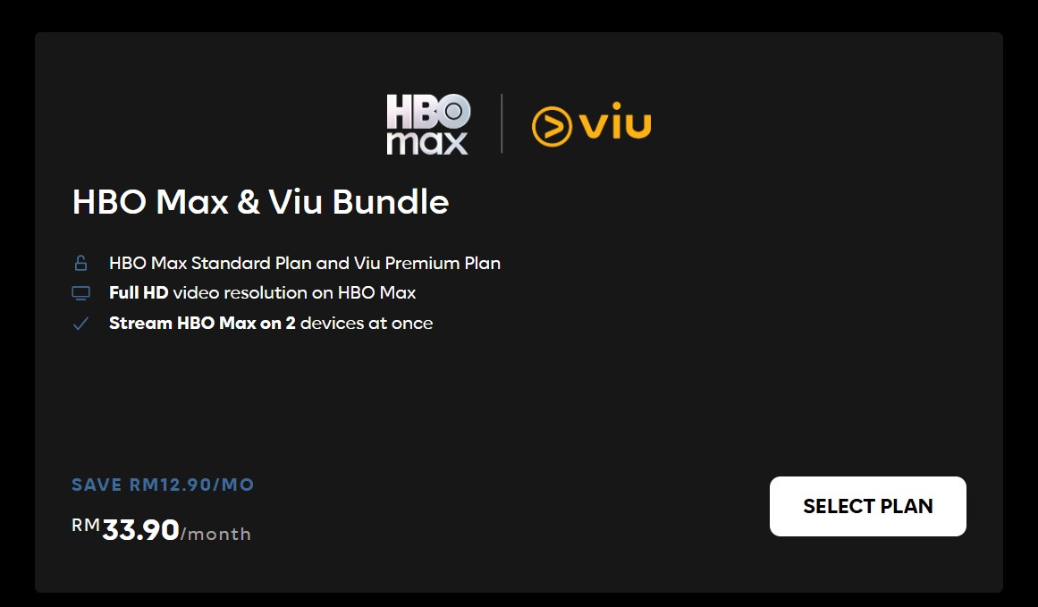 Pakej HBO Max dan Viu dilancar di Malaysia, bermula RM33.90 - TechNave BM