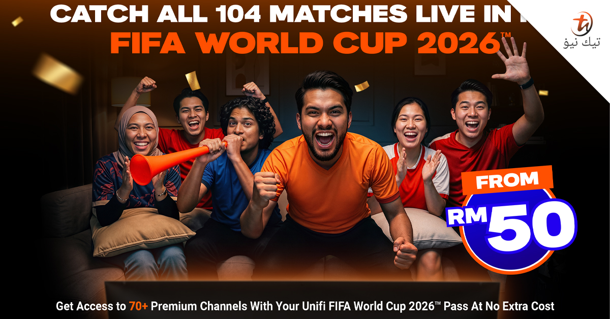 Unifi TV tawar semua 104 perlawanan Piala Dunia FIFA 2026, pas bermula ...